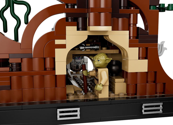 Diorama Antrenamentul Jedi de pe Dagobah