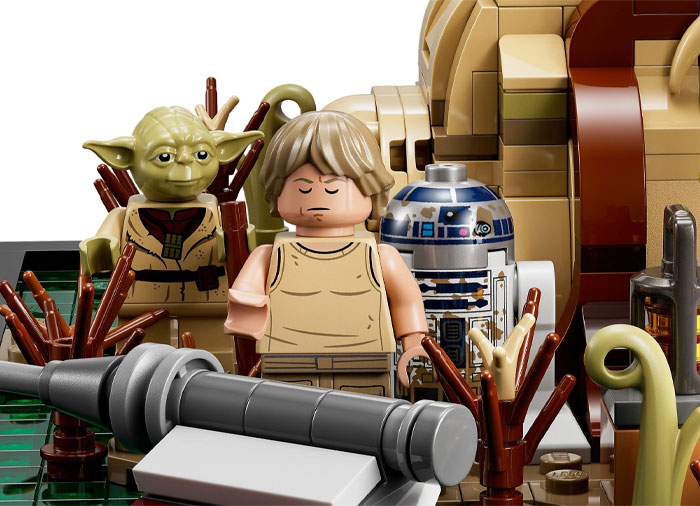 Diorama Antrenamentul Jedi de pe Dagobah